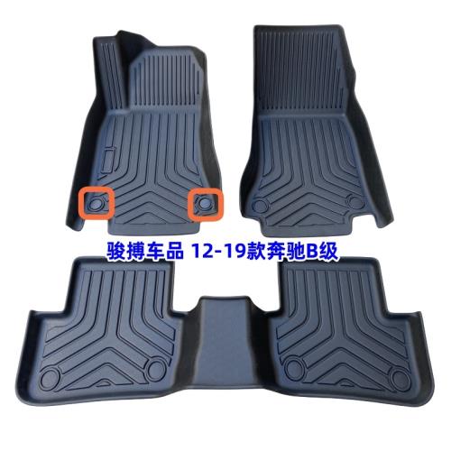 TPE腳墊適用12-22款奔馳B180 200 220 250 260 W246 247 橡膠防水|專車專用腳墊|ETMall東森購物網