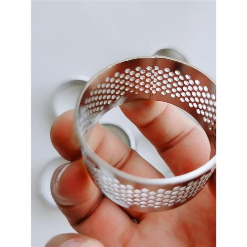 4cm無縫沖孔法式洞洞撻圈塔模塔圈水果撻模塔殼模 灌漿曲奇模具|烘培DIY器|ETMall東森購物網