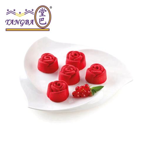 玫瑰花果凍矽膠4cm布丁巧克力模|烘培DIY器|ETMall東森購物網