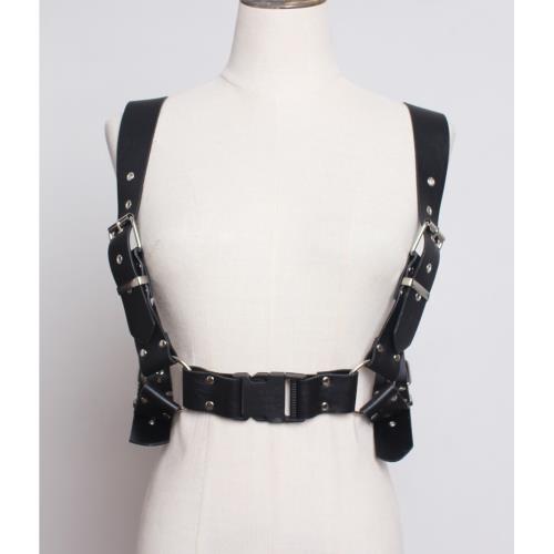 朋克歐美機能PU皮少女組合背帶|皮帶/皮帶/腰鏈|ETMall東森購物網