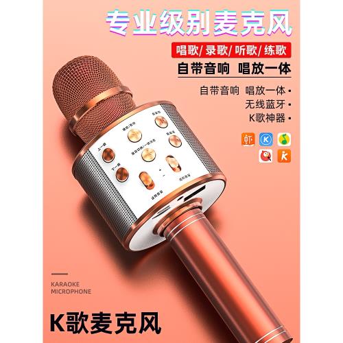 全民K歌唱歌家庭KTV無線藍牙抖音兒童話筒音響一體麥克風手機專用|麥克風/麥克風|ETMall東森購物網