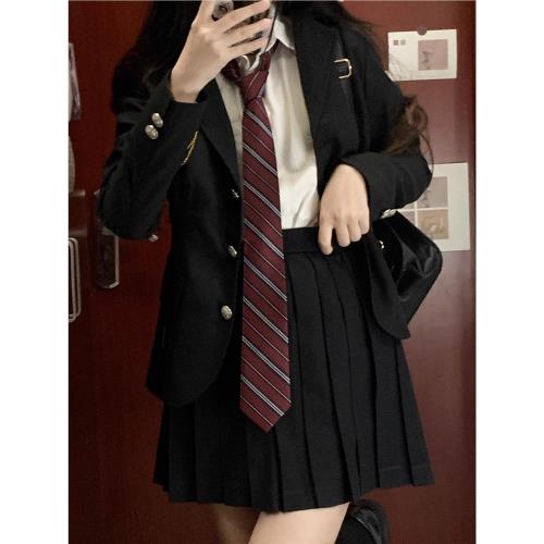 川島田家西澤高jk西裝外套校供制服女西服校服套裝日系2025年春秋|學生校服|ETMall東森購物網