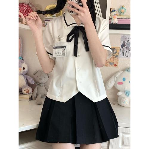 短袖襯衫夏季原創校供JK制服|襯衫|ETMall東森購物網