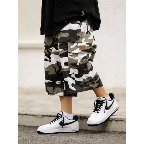 ACUSA雪地迷彩短褲過膝大款工裝|休閒褲|ETMall東森購物網