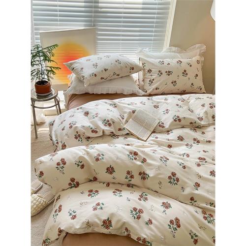 被套單件純棉全棉被罩學生宿舍單人1.5x2.0雙人200*230少女心北歐|被套|ETMall東森購物網