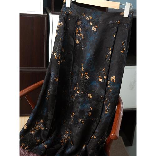 重磅非遺香云紗40姆米中式馬面裙|裙子|ETMall東森購物網