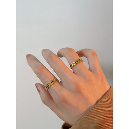 招財女小眾設計18k金鈦鋼素圈|戒指/指環|ETMall東森購物網