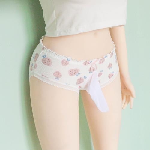 開口緊身超薄性感蕾絲偽娘jj套|會員獨享好康折扣活動|三角褲|ETMall東森購物網