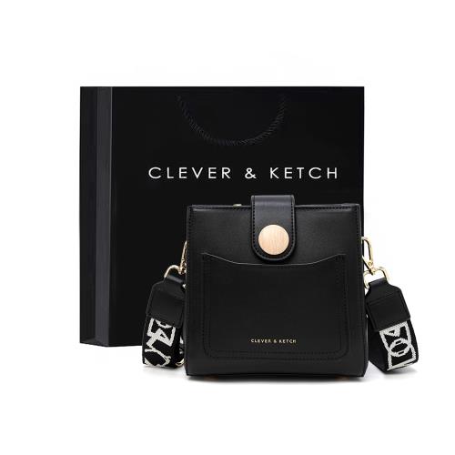 Clever&Ketch包包女2025新款時尚小眾單肩斜挎包百搭網紅水桶包|金秋購物節，全站最高39%回饋，消費滿額再抽999黃金|水桶包 ...