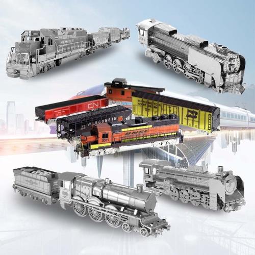 6折 火車系列 全金屬不銹鋼DIY手工3D立體拼圖高難度拼裝模型|拼圖/拼板|ETMall東森購物網