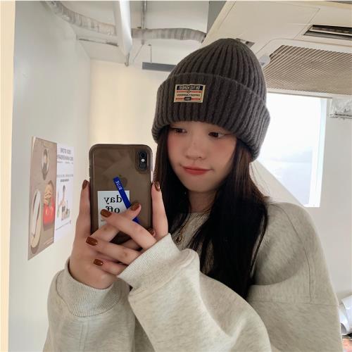 日系復古女冬季ins情侶學生帽子|帽子|ETMall東森購物網