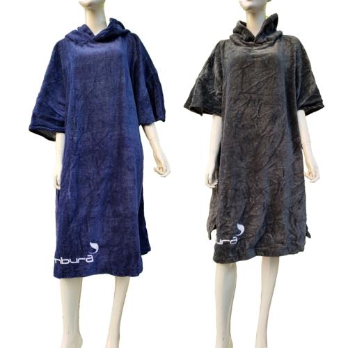 bombura原單純棉連帽浴衣有袖可背全棉套頭斗篷加厚冬保暖毛巾衣|浴裙/浴袍/浴衣|ETMall東森購物網