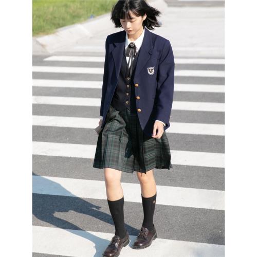 春日部綠格裙少女魔法學院jk制服|學生校服|ETMall東森購物網