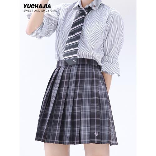 御茶家校供感學院風裙子jk制服|學生校服|ETMall東森購物網