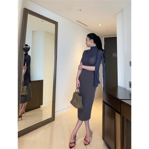 孫智慧本期bi入微透神秘感堆堆領無袖背心防曬透氣柔軟長袖開衫衣|時尚套裝|ETMall東森購物網