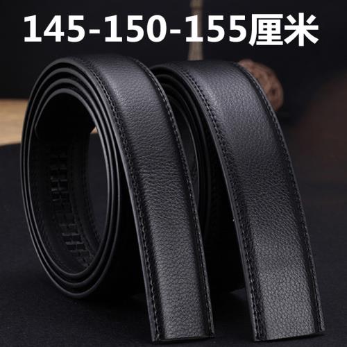 意爾康無頭皮帶男真皮自動扣加長大碼145 150cm肥佬胖子不帶|皮帶/皮帶/腰鏈|ETMall東森購物網