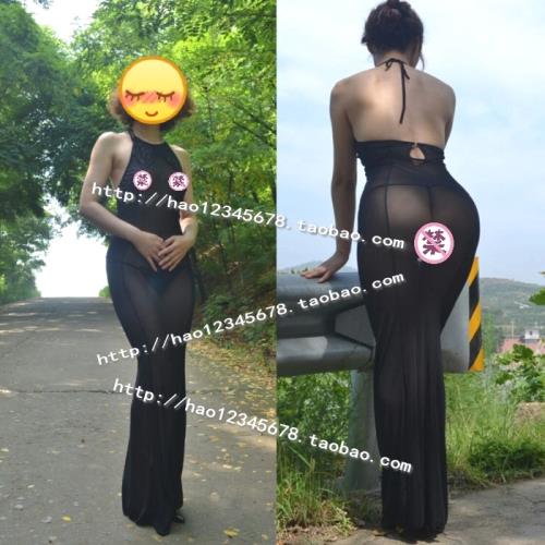 KTV性感蕾絲透明晚禮服一步裙|洋裝|ETMall東森購物網