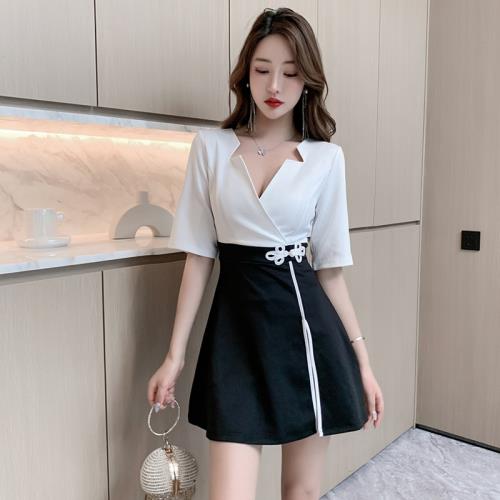 按摩技師性感工作服柔式spa沐足|洋裝|ETMall東森購物網