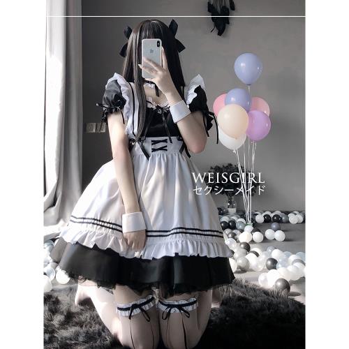 情調咖啡廳性感主題套裝女傭服|Cosplay女裝/cos女裝|ETMall東森購物網
