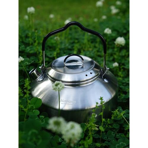 戶外1.5L水壺304不銹鋼露營野炊便攜式茶壺燒水壺自駕野營咖啡壺|飲水用具/盛水容器|ETMall東森購物網