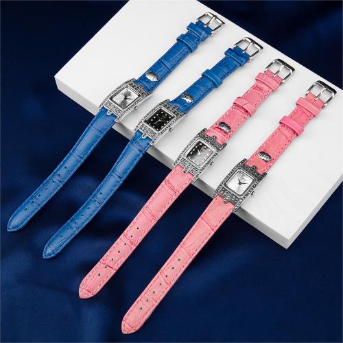 2022年精致女款流行石英機芯牛皮表帶手表泰國進口S925純銀女款|國產腕錶|ETMall東森購物網