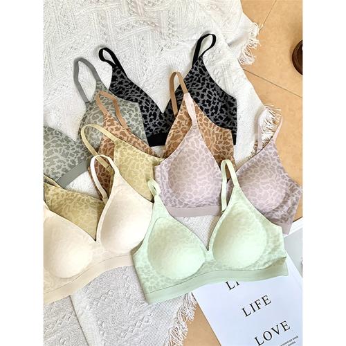 2024深V性感燒花無痕文胸瑜伽運動排扣無鋼圈內衣薄豹紋吊帶Bra|胸罩|ETMall東森購物網