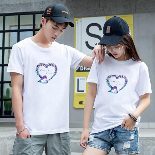純棉白色T恤女短袖情侶裝夏裝2020新款韓版寬松大碼ins潮半袖上衣|T恤|ETMall東森購物網