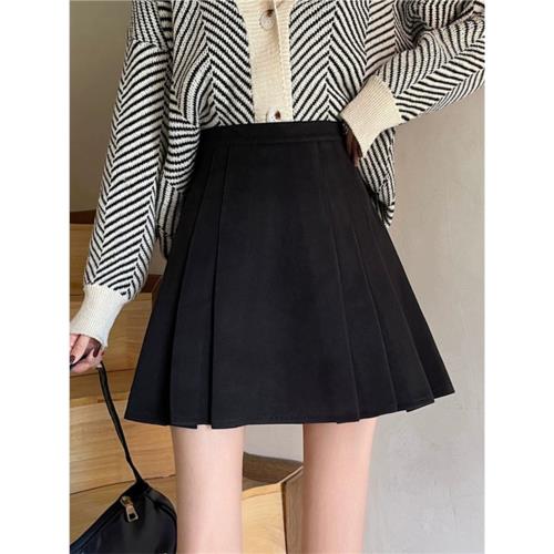 大碼胖MM學院風高腰顯瘦半身裙|半身裙|ETMall東森購物網