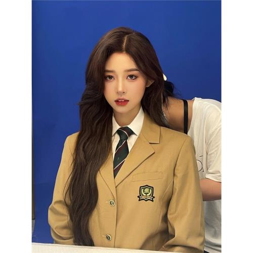 原創駝色外套上衣照相館JK制服|西裝|ETMall東森購物網
