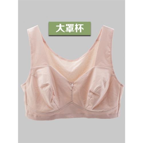 大碼老年人文胸棉大胸罩杯媽媽奶奶DEF罩杯胖mm加肥加大200斤|胸罩|ETMall東森購物網