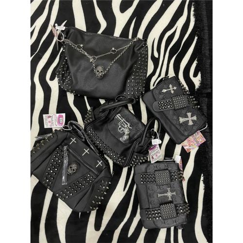 Y2K骷髏日系辣妹甜酷jk制服包朋克哥特dk單肩斜跨包|通用款女包|ETMall東森購物網