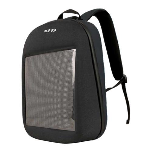 LED背包卡威奇kwq顯示屏雙肩包極速版代駕發光黑科技智能廣告書包|雙肩背包|ETMall東森購物網