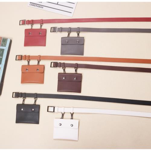 復古歐美迷你個性時尚PU皮腰包|通用款女包|ETMall東森購物網