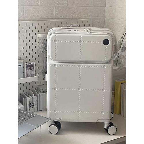 行李箱女2025新款拉桿箱前開口女生學生pc材質小型密碼皮箱專用男|旅行箱|ETMall東森購物網