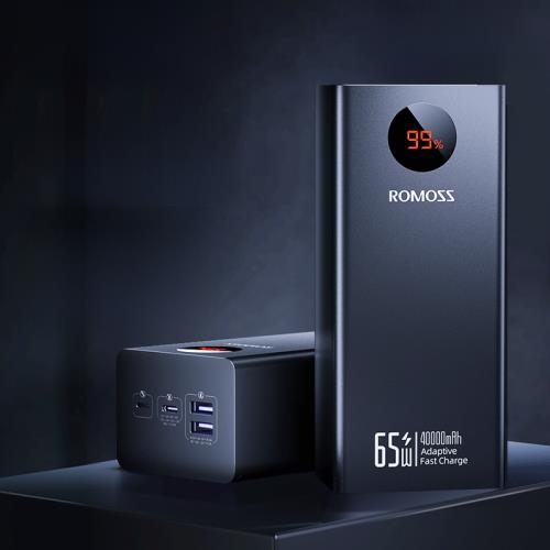 ROMOSS 65W 40000毫安移動電源|行動電源|ETMall東森購物網