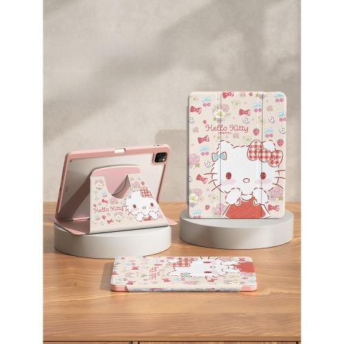 蘋果11英寸可旋轉輕便KT貓保護套|平板電腦保護套/殼|ETMall東森購物網