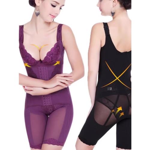 美容院產后收腹肚子收胃提臀上托束身內衣加大碼3XL大塑身連體衣|塑身連身衣|ETMall東森購物網