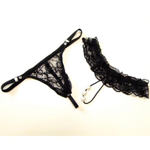 情侶丁字褲男女T褲性感內衣褲三角內褲透明蕾絲七夕節禮物QL-123|男丁字褲|ETMall東森購物網