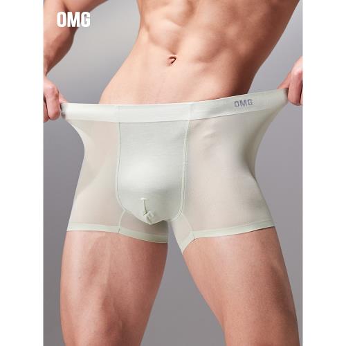 OMG 輕薄無痕健身抑菌運動內褲男平角內褲高彈健身防磨襠舒適透氣|男平口內褲|ETMall東森購物網