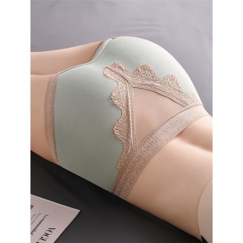 潔韻朵莫代爾內褲女士無痕性感蕾絲大碼收腹提臀純棉襠7A抗菌短褲|女三角褲|ETMall東森購物網