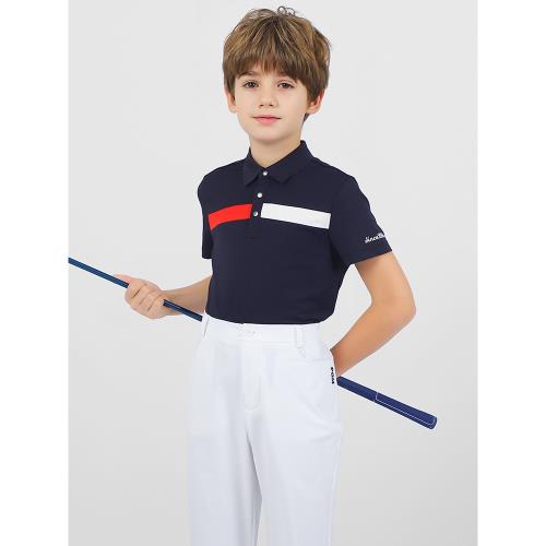 PGM兒童高爾夫服裝男童夏季短袖T恤吸濕透氣青少年golf運動服女童|高爾夫服裝|ETMall東森購物網