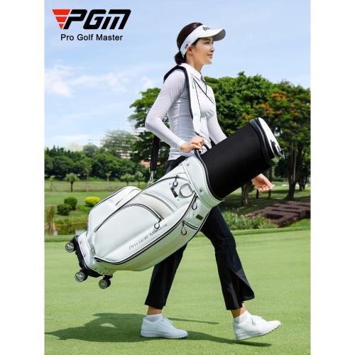 PGM 萬向四輪航空高爾夫球包女士防水多功能伸縮球包可托運球桿包|高爾夫裝備包|ETMall東森購物網