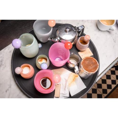 HELLE MARDAHL BON BON COFFEE 玻璃咖啡杯|咖啡杯|ETMall東森購物網