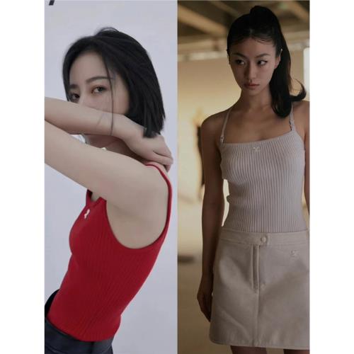 經典一眾明星同款大U領4色細肩帶|背心吊帶|ETMall東森購物網