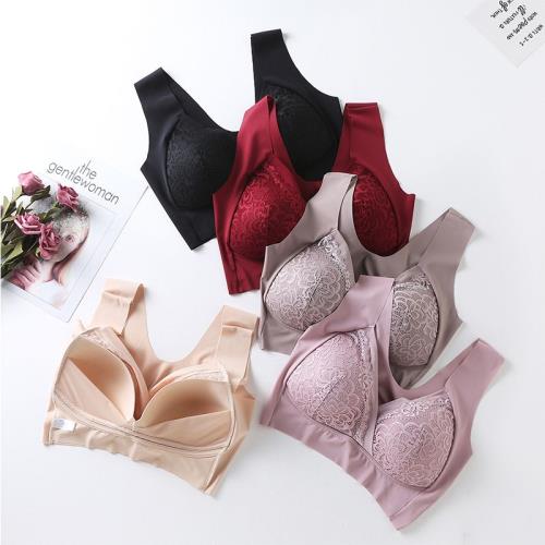 一片式胖mm無鋼圈文胸睡眠內衣|胸罩|ETMall東森購物網