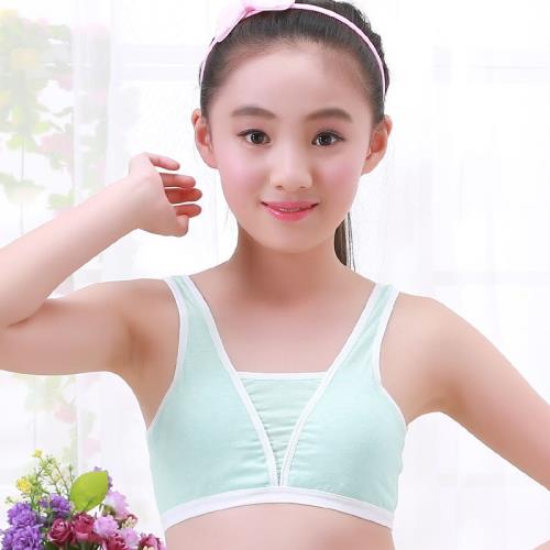 學生內衣文胸發育期9-12歲小女孩吊帶背心女童抹胸少女全棉裹胸薄|抹胸|ETMall東森購物網