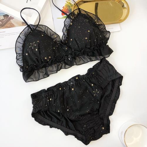 2020新款韓國性感文胸套裝女秋冬兩件套透氣超薄無鋼圈冰絲般內衣|胸罩套裝|ETMall東森購物網
