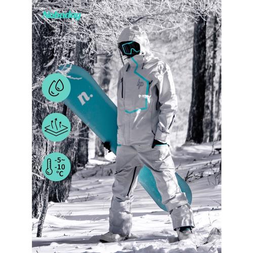 Nobaday秋冬新款男女單板滑雪服硬殼3L壓膠防水透氣夾克|滑雪衣|ETMall東森購物網