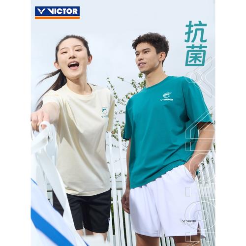 victor男女款透氣針織勝利羽毛球|羽毛球服|ETMall東森購物網