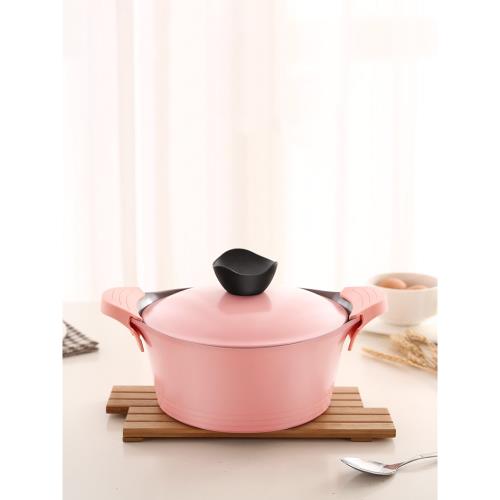 韓國Neoflam麥飯石湯鍋家用不粘鍋陶瓷煮鍋電磁爐燃氣灶通用燉鍋|鍋具/煲/燒水壺|ETMall東森購物網